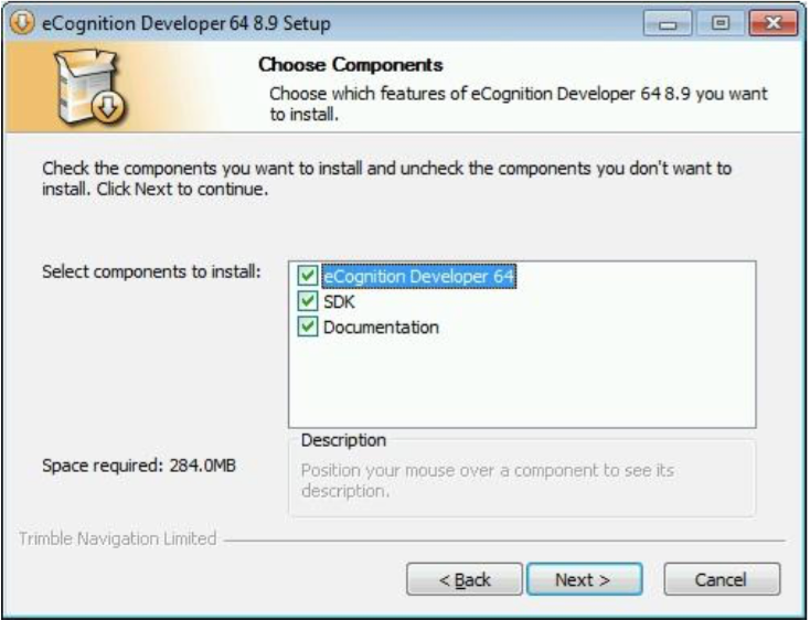 Installing the eCognition Developer Client
